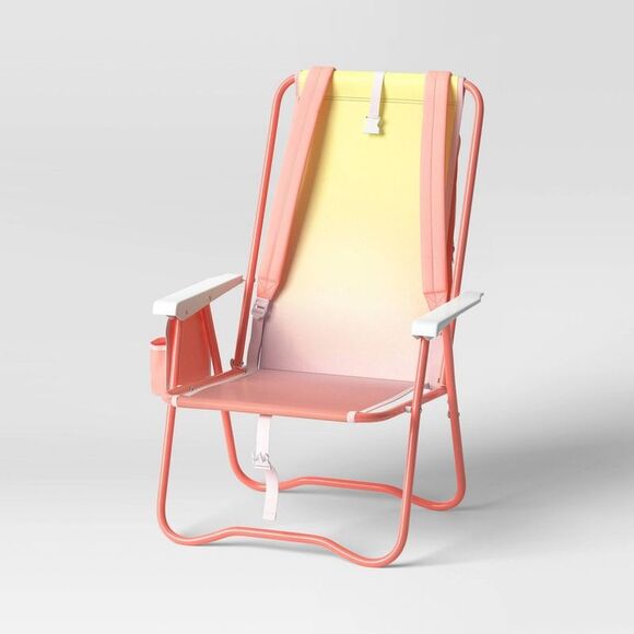 Sun Squad | Accents | Sun Squad Backpack Chair Pink Ombre Sun Squad ...
